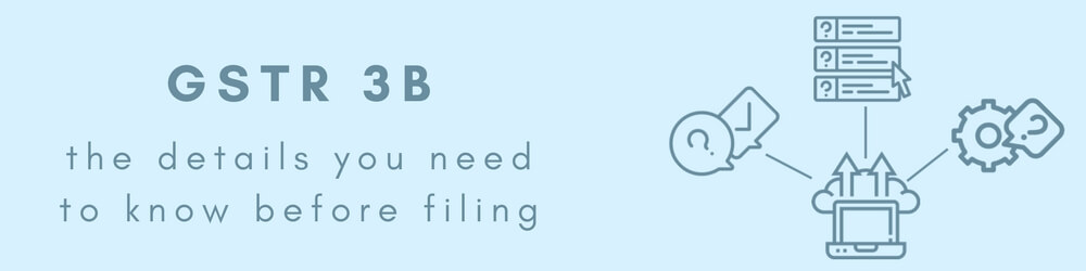 GSTR 3B - Meaning, due dates, format and late fees for Form 3B of GST GSTR 3B - Meaning, due dates, format and late fees for Form 3B of GST