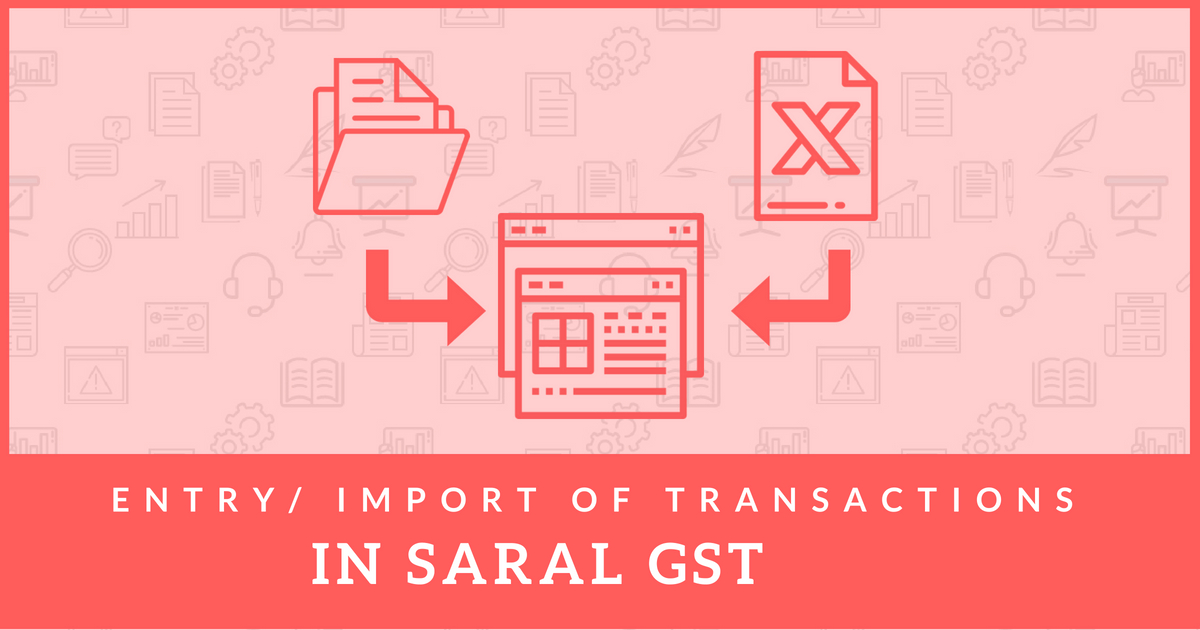 GSTR 1 online filing procedure using Saral GST - Part 1 GSTR 1 online filing procedure using Saral GST - Part 1